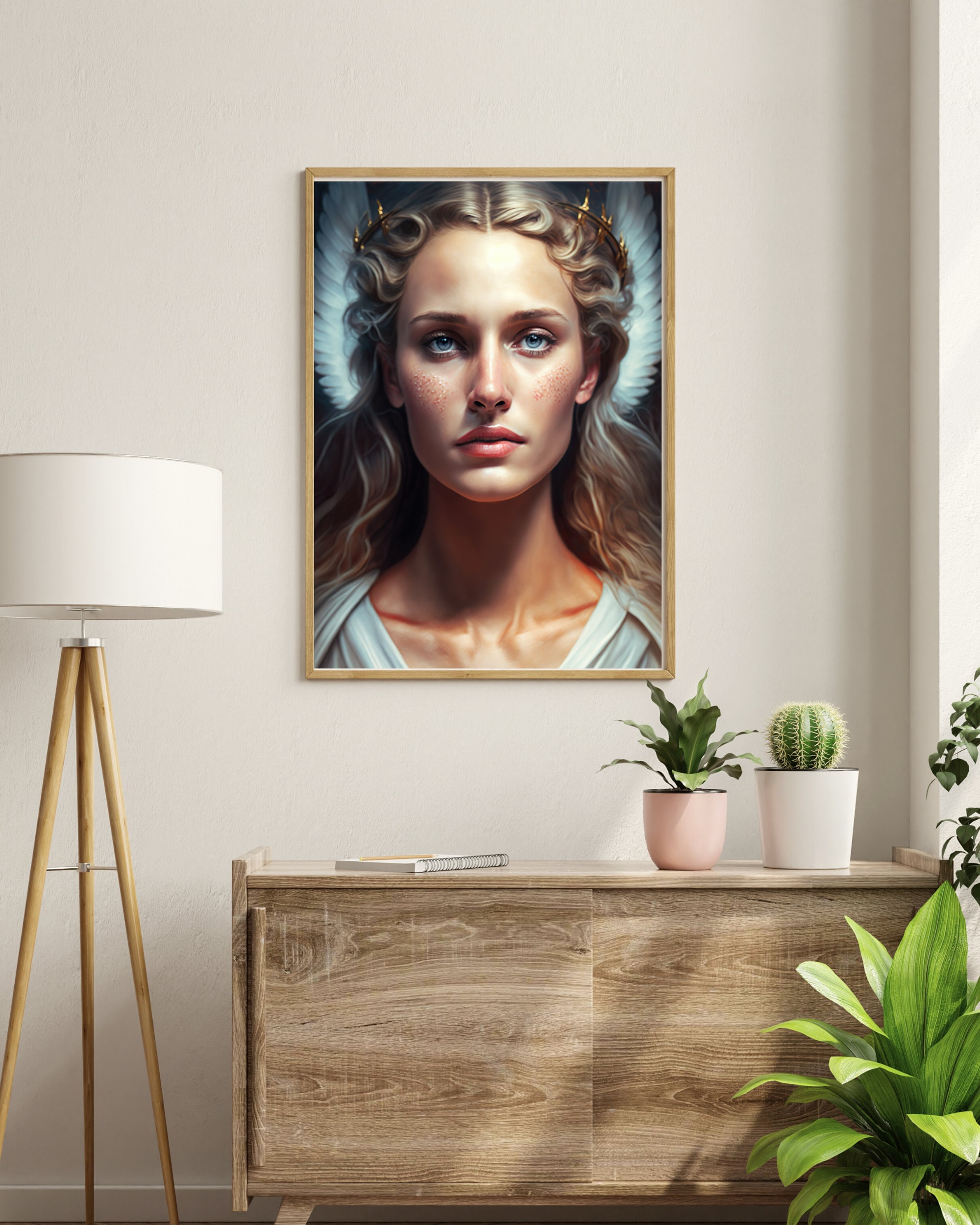 God as a Woman Lioni Divine Feminine Art Goddess Art - Etsy