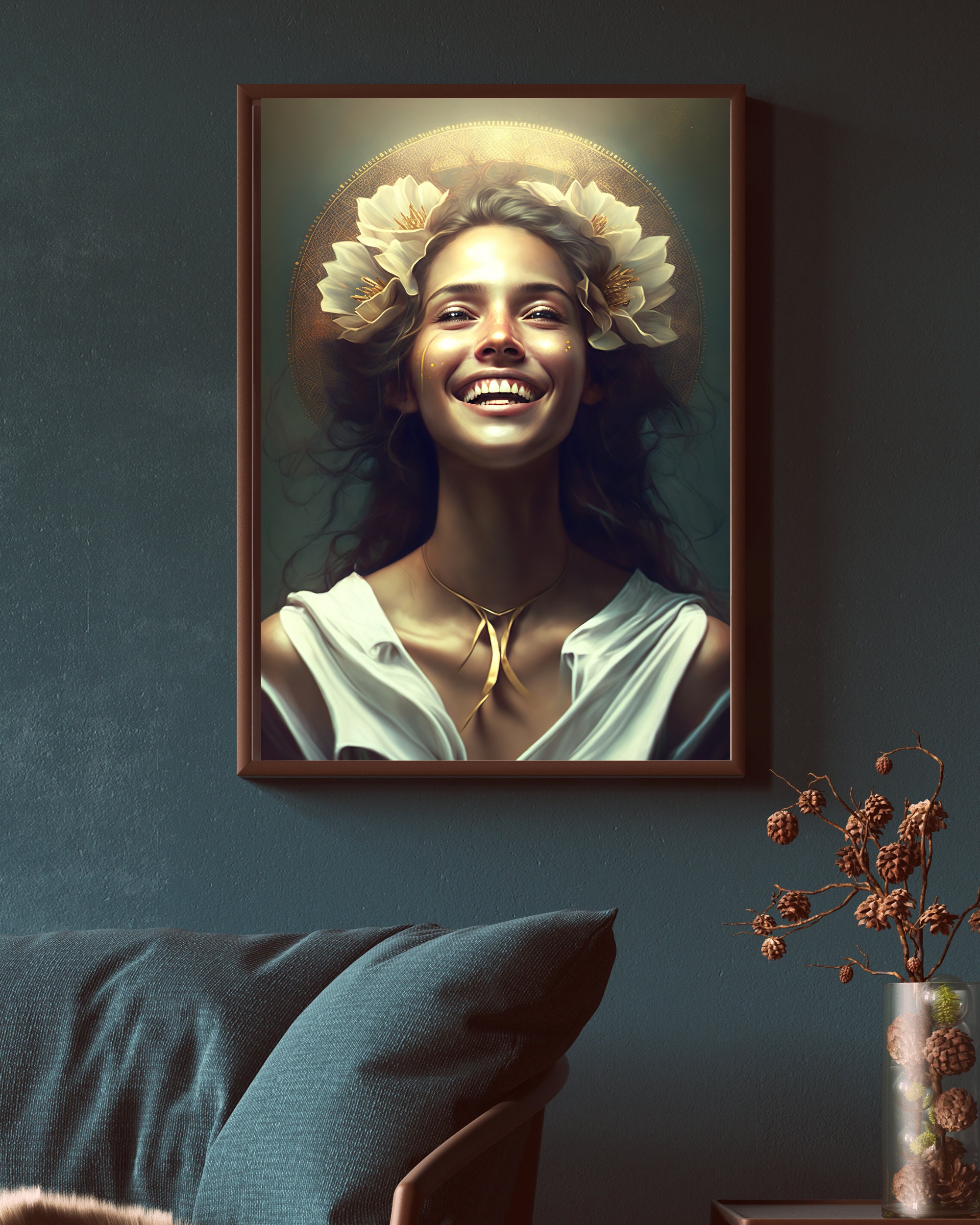 God as a Woman Joy Divine Feminine Art Goddess Art, Divine Feminine ...