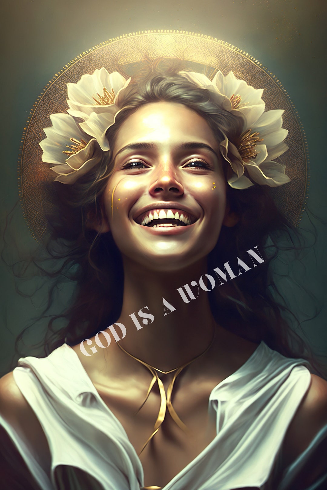 God as a Woman - Joy | Divine Feminine Art | Goddess Art, Divine ...
