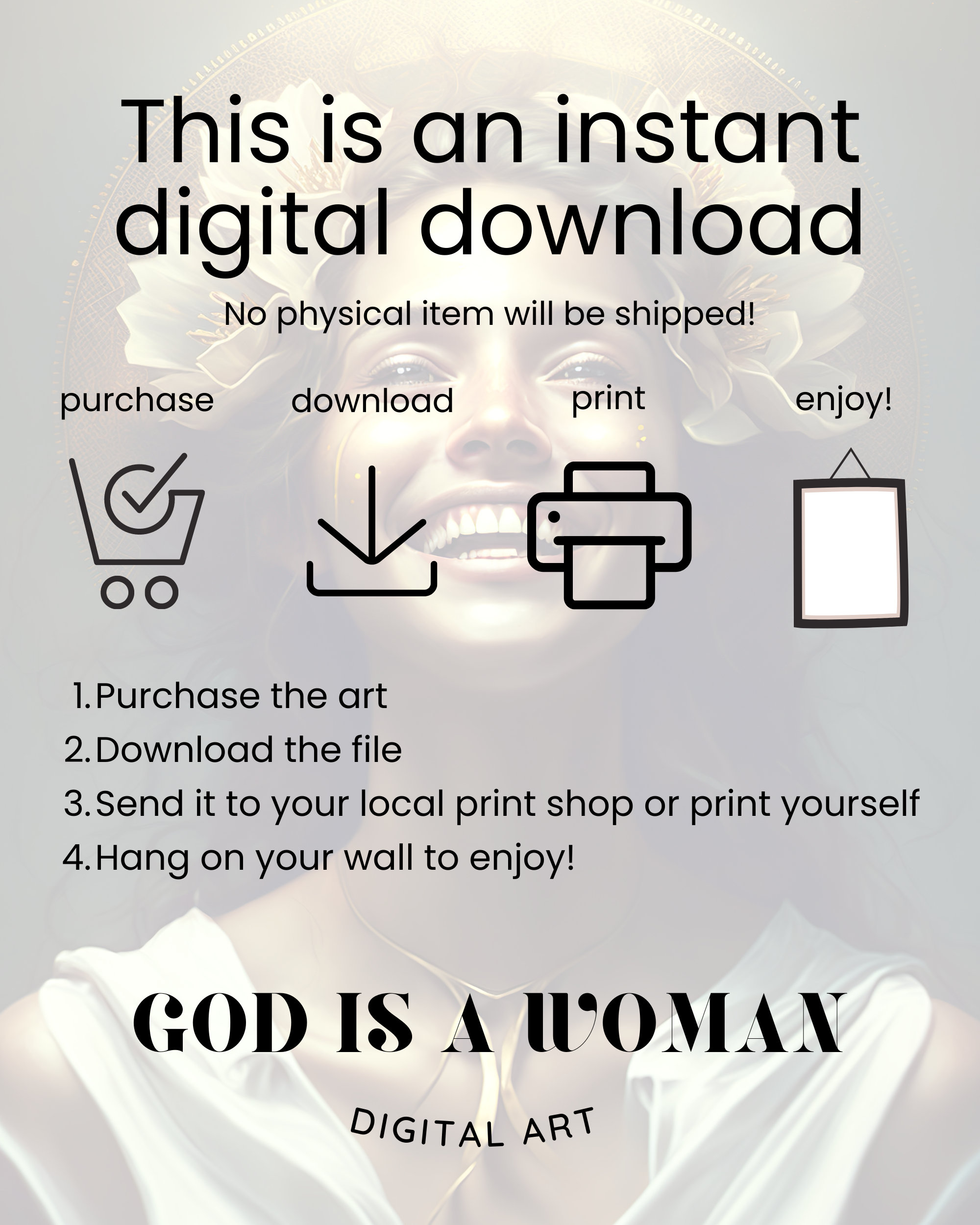 God as a Woman - Seri | Divine Feminine Art | Goddess Art, Divine ...