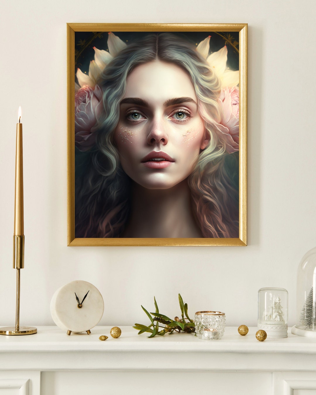 God as a Woman - Flor | Divine Feminine Art | Goddess Art, Divine ...