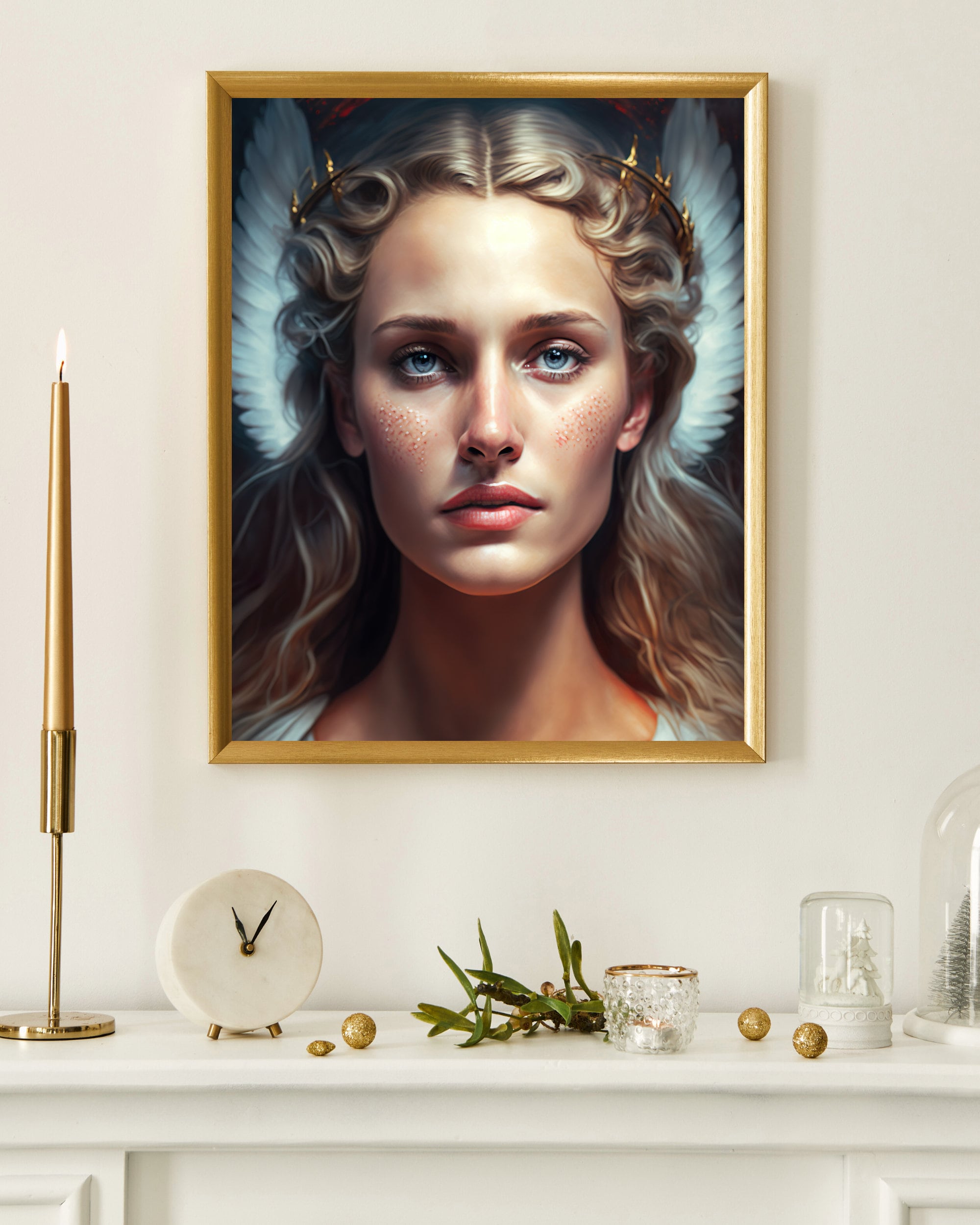 God as a Woman Lioni Divine Feminine Art Goddess Art - Etsy