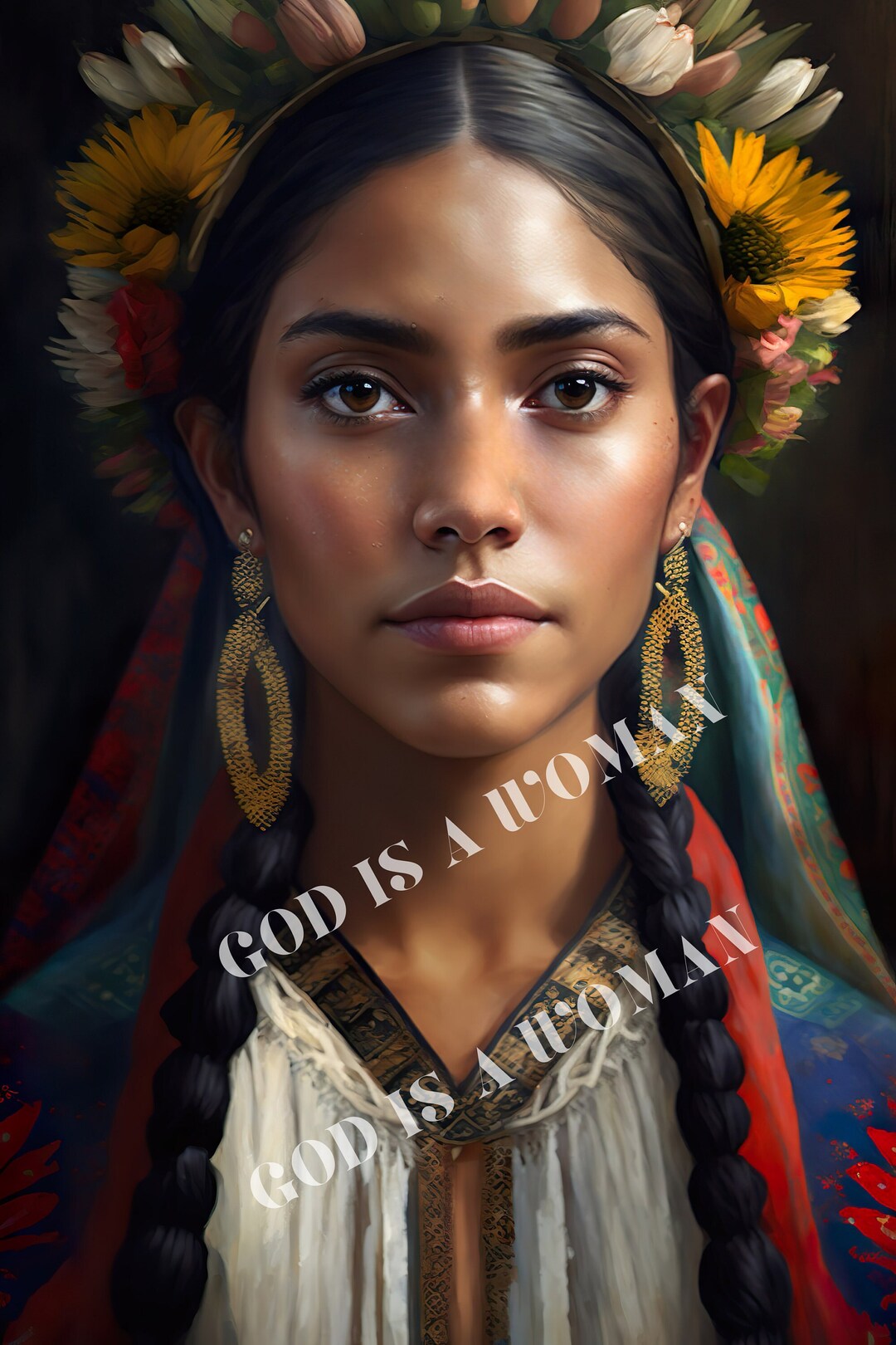 God as a Woman - Sebastiana | Divine Feminine Art | Goddess Art, Divine ...