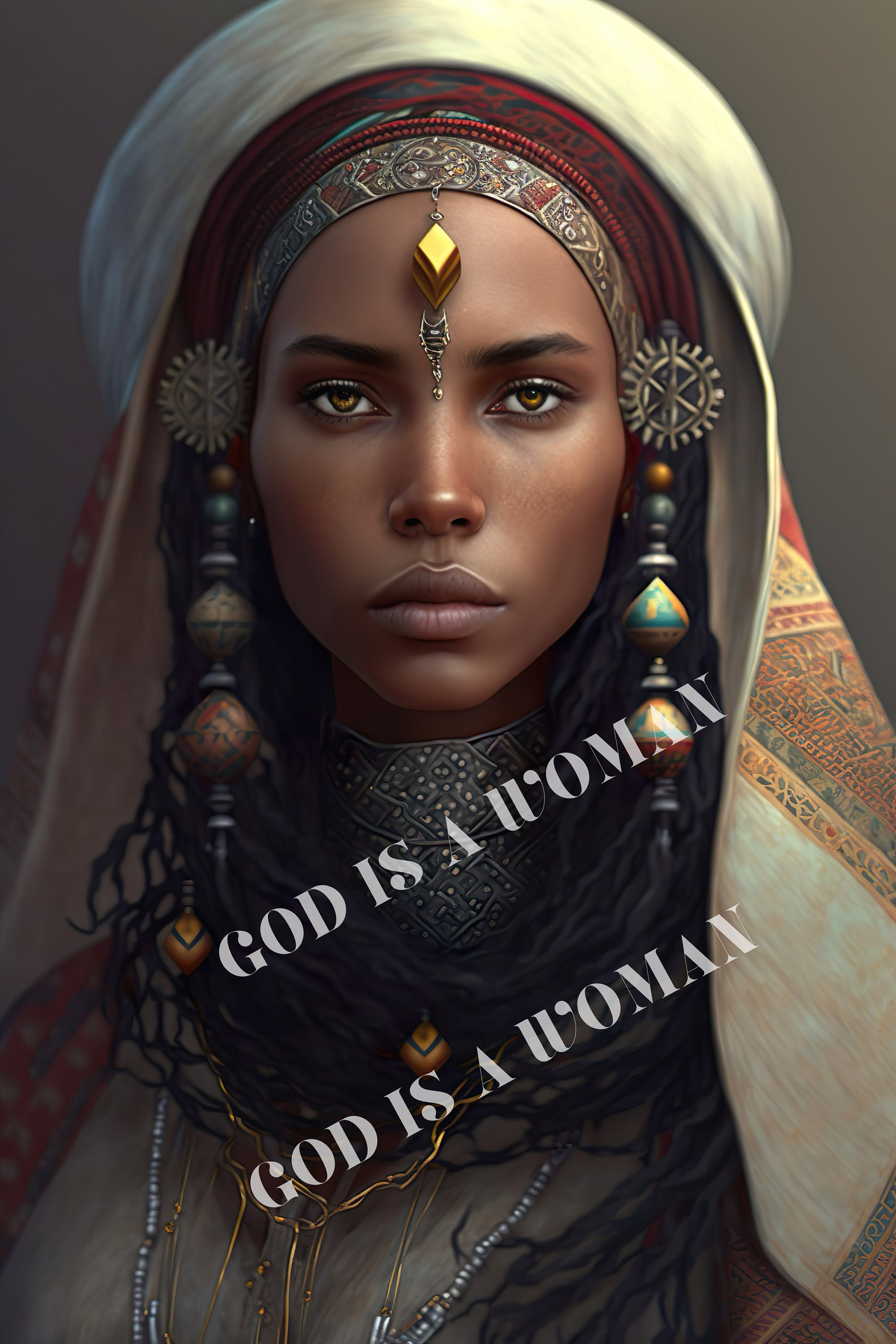 God as a Woman - Azmera | Divine Feminine Art | Goddess Art, Divine ...