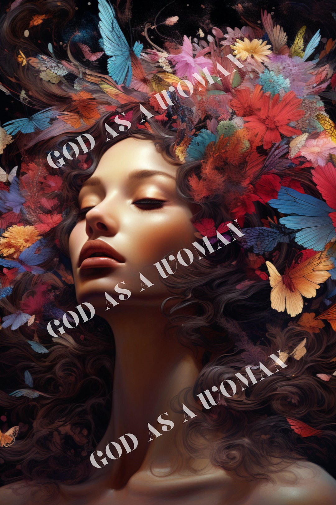 God as a Woman - Raya | Divine Feminine Art | Goddess Art, Divine ...