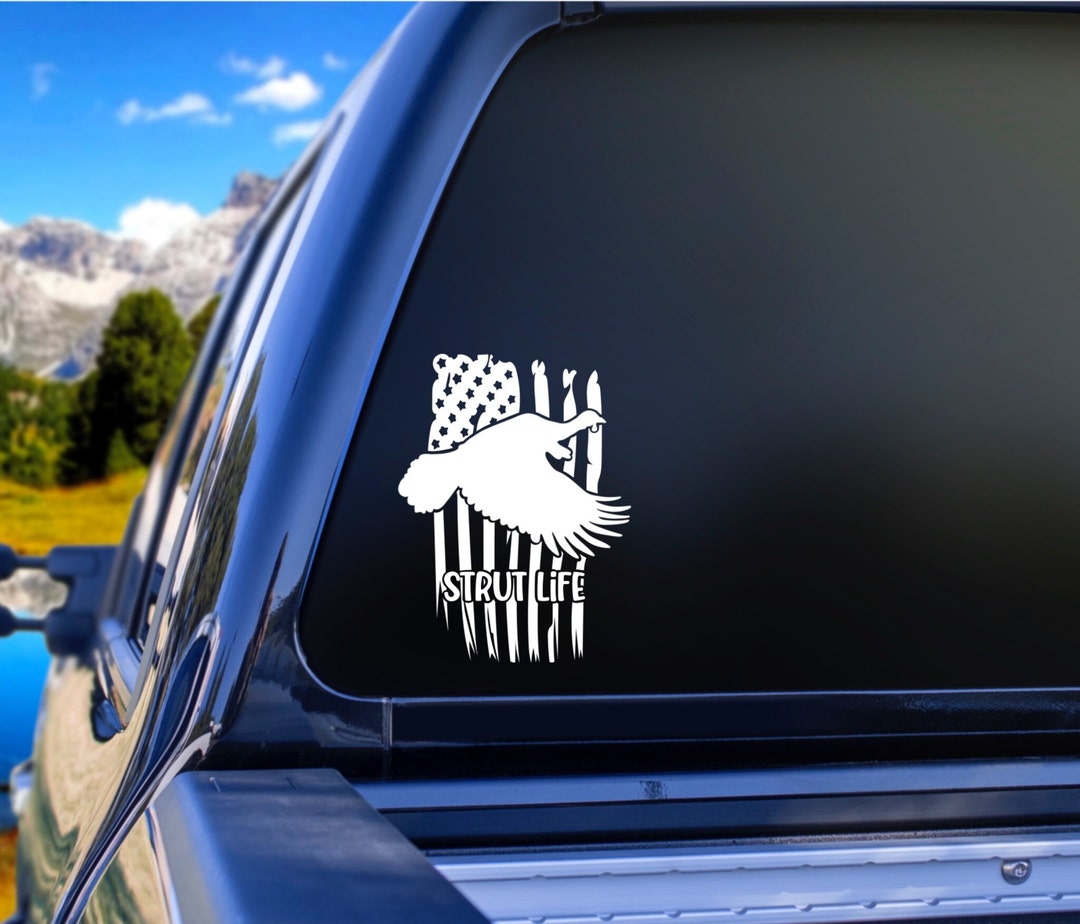 Strut Life Vinyl Decal, Army Aviation, Turkey, Truck Decal, Car Decal ...