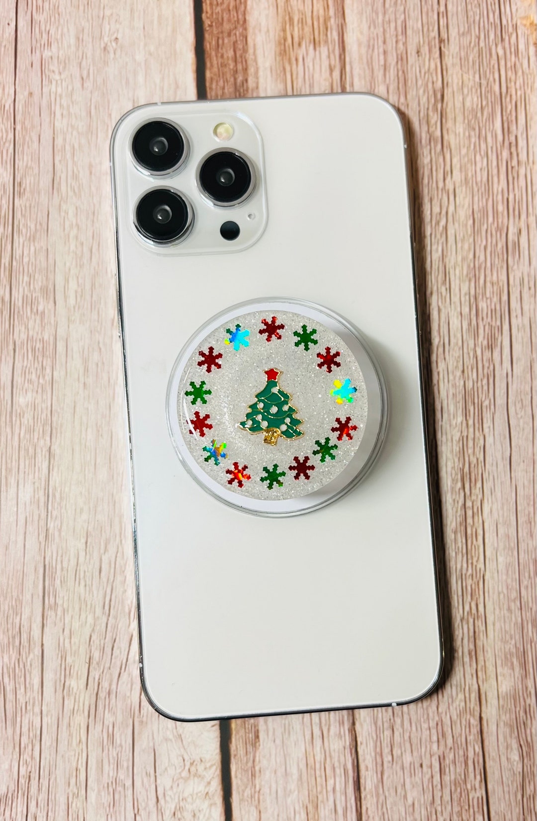 3D Christmas Tree Holiday Pop Grip Snap Magsafe Grip Badge - Etsy