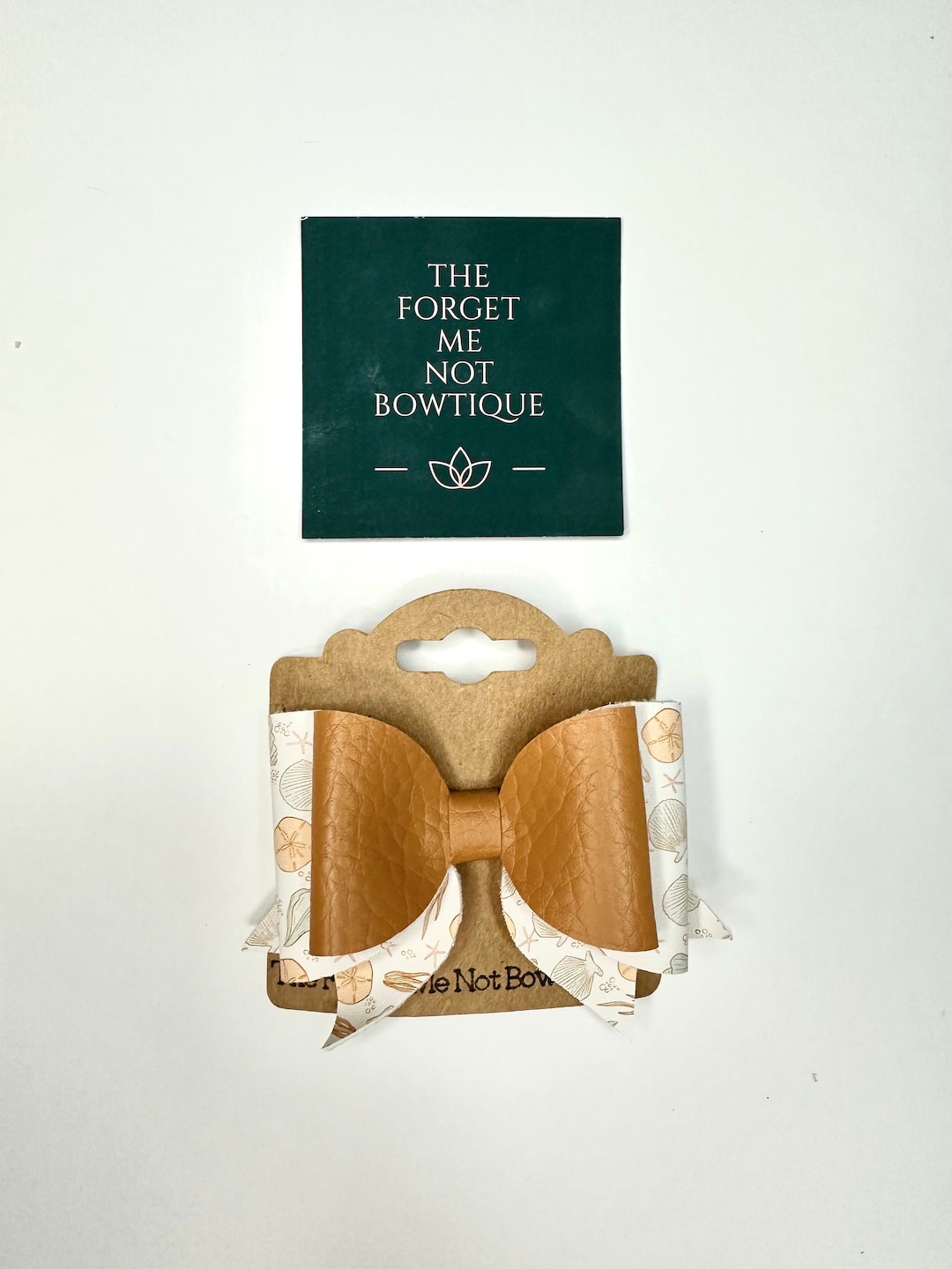 Seashell Hair Bow - Etsy