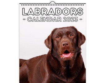 Labrador Calendar - Etsy