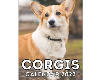 Corgi 2023 Calendar - Etsy
