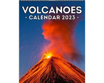 Volcano Calendar - Etsy