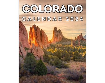 Colorado 2024 Calendar - Etsy