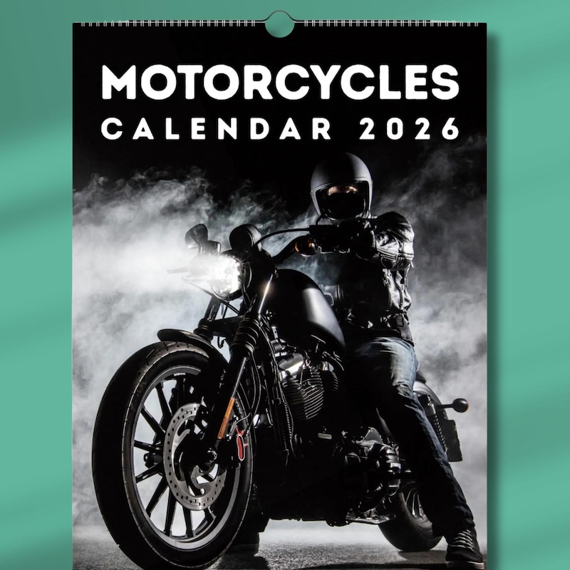 Motorcycle Calendars 2026 - Etsy