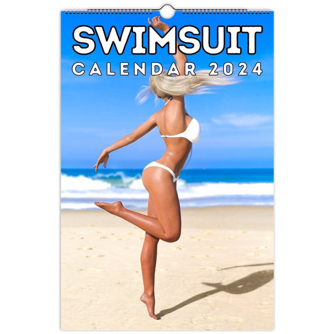Swimsuit Wall Calendar 2024, Great Gift Idea for Hot Girls Lovers - Etsy