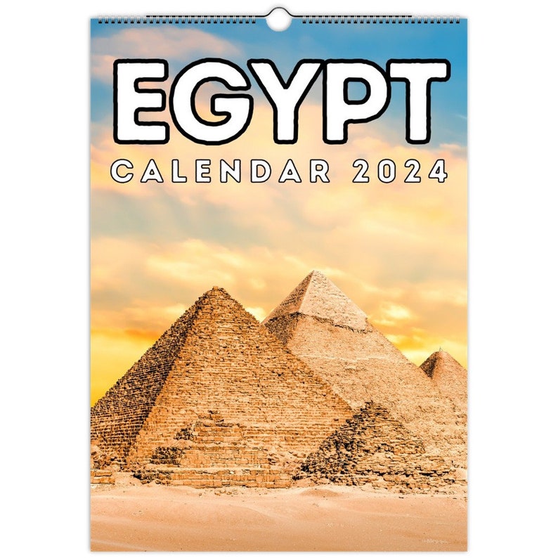 Egypt Wall Calendar 2024, Great Gift for Egypt Lovers Men & Women - Etsy