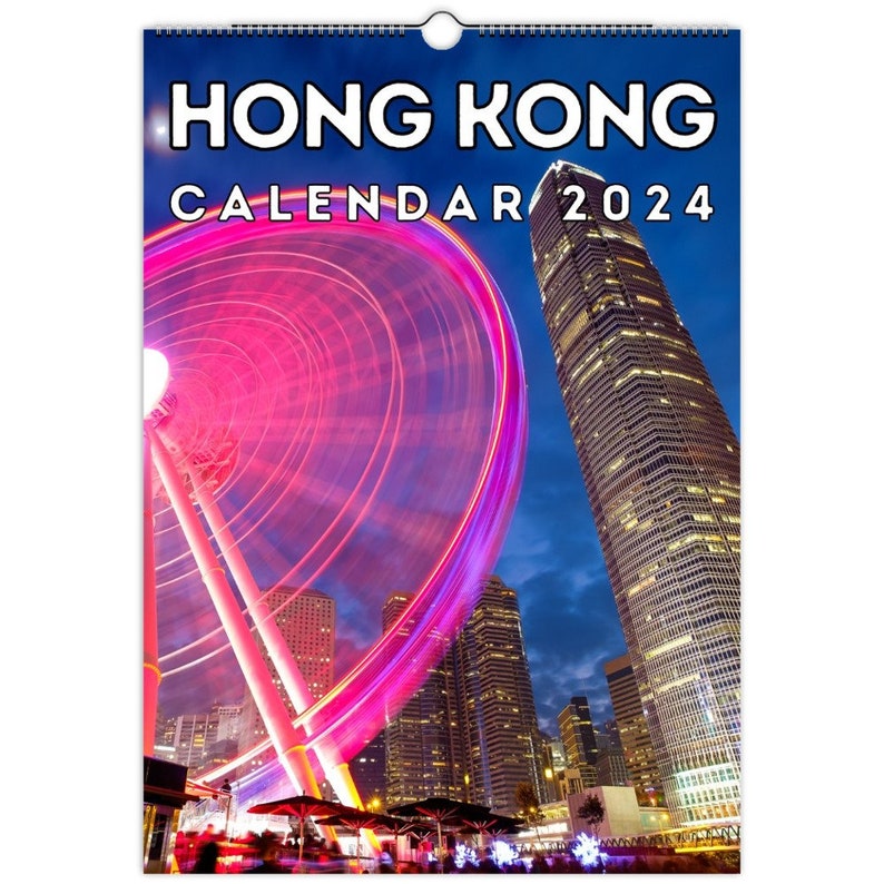 Hong Kong Wall Calendar 2024, Great Gift Idea for Hong Kong Lovers - Etsy