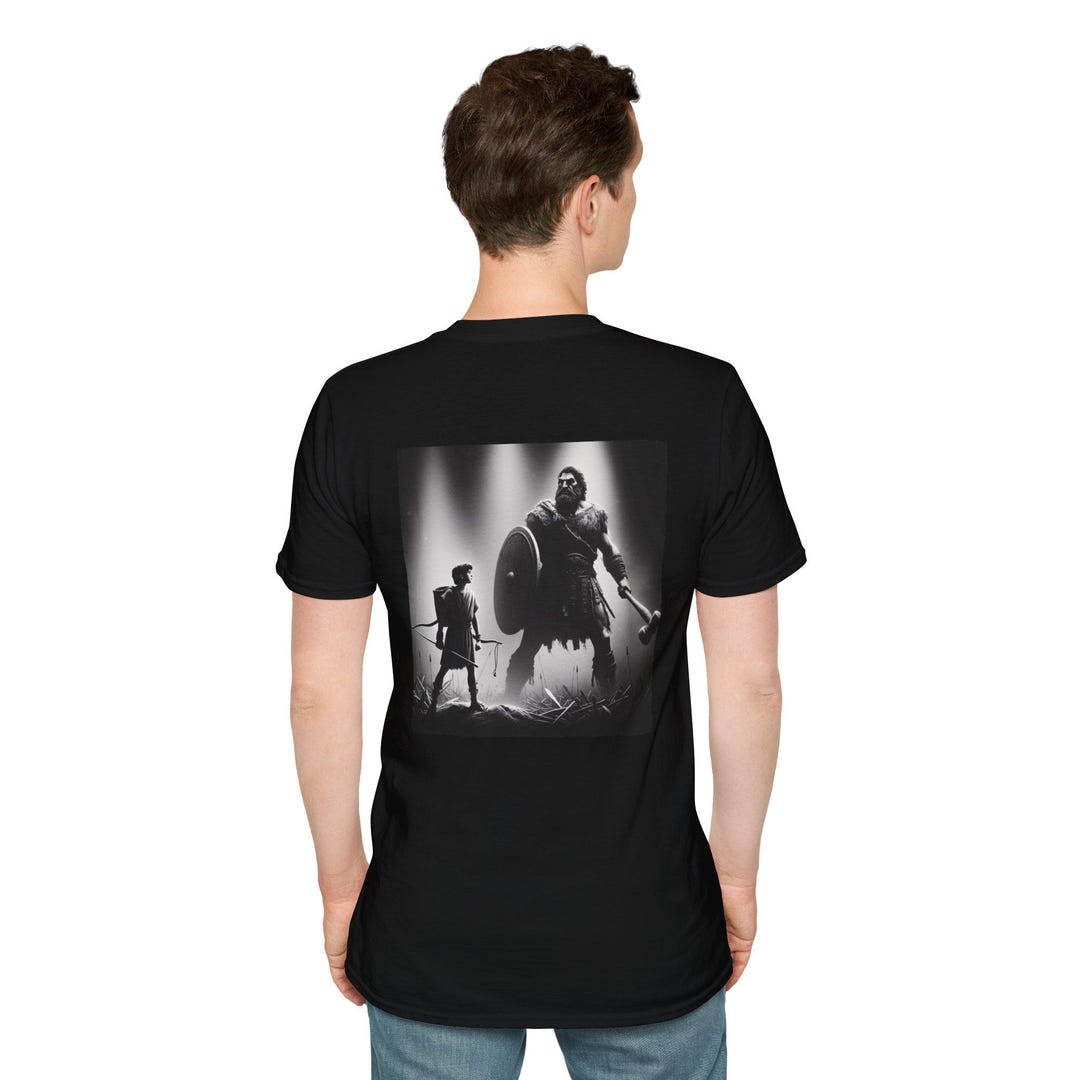David and Goliath Unisex T-shirt - Etsy