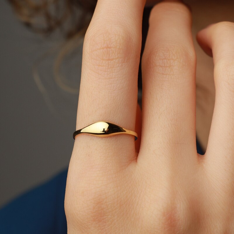 Solid Gold Ring - Etsy
