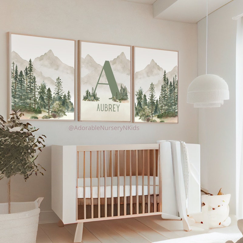 Mountain Nursery Decor - Etsy