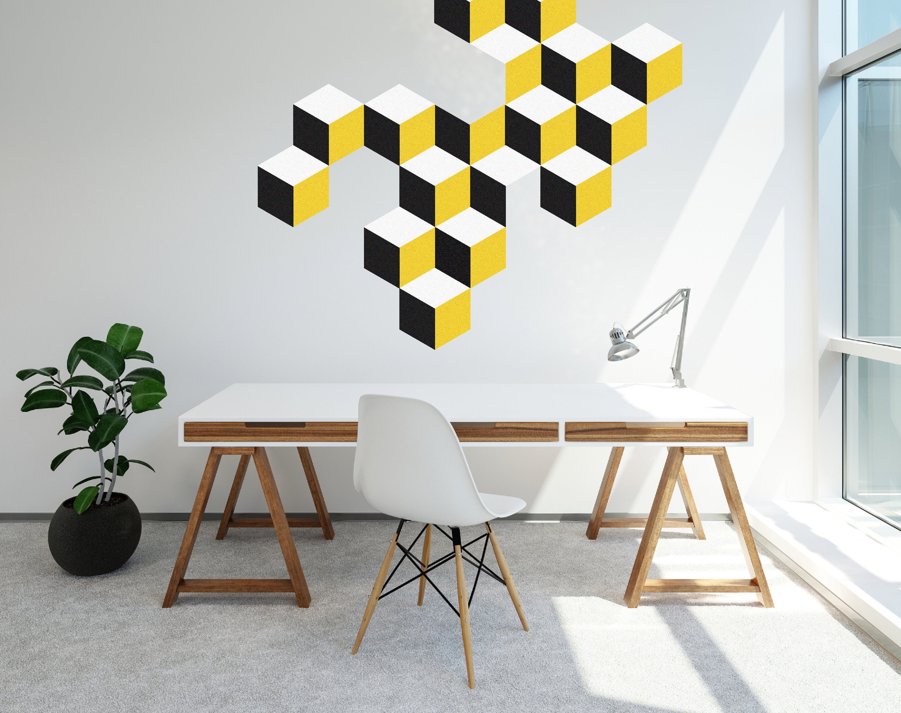 Acoustic Diamond Tile Adhesive Backed Sound Compression Panel Wall Tile ...