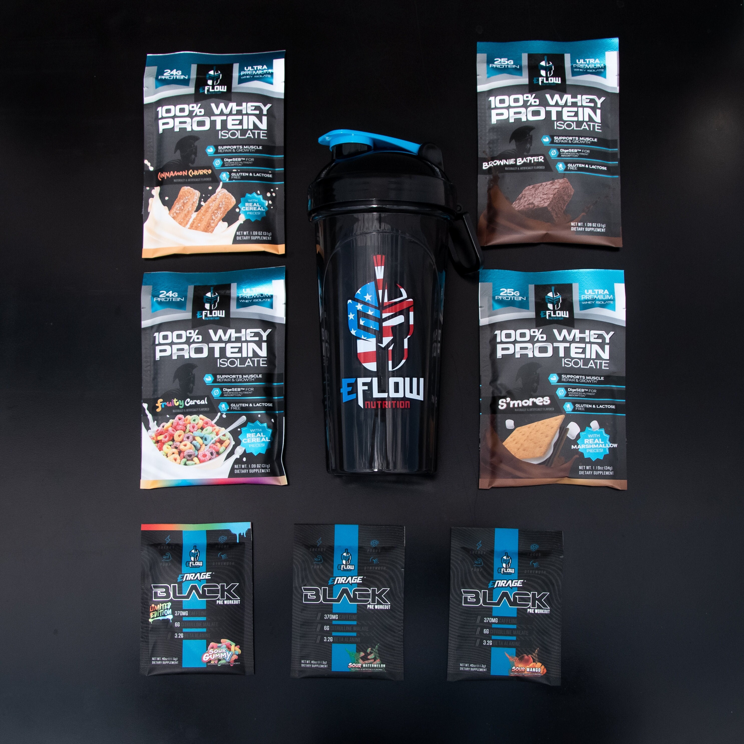 Fitness Supplement Gift Box, for Men and Women, Protein Samples ...