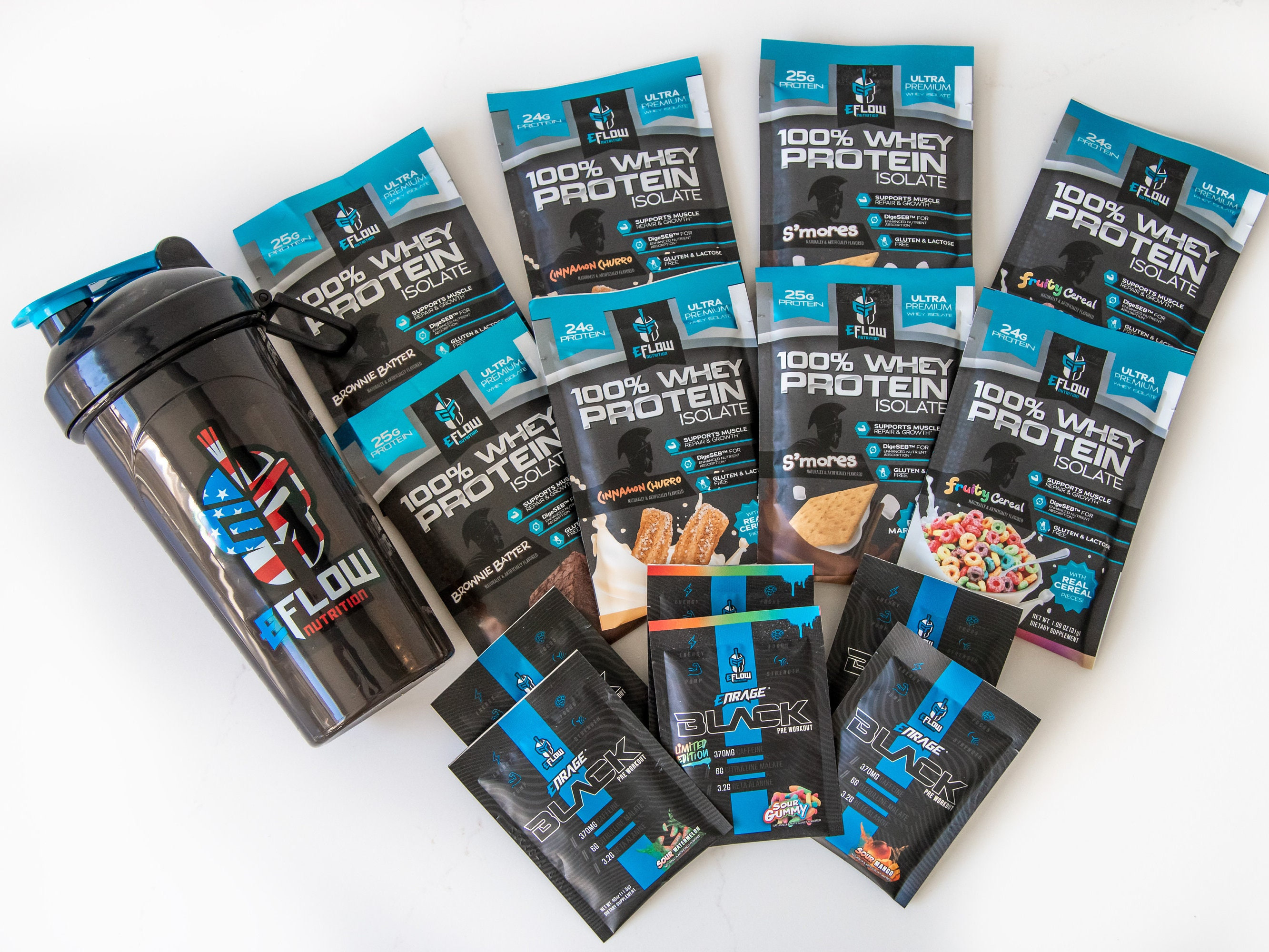 Fitness Supplement Gift Box, for Men and Women, Protein Samples ...