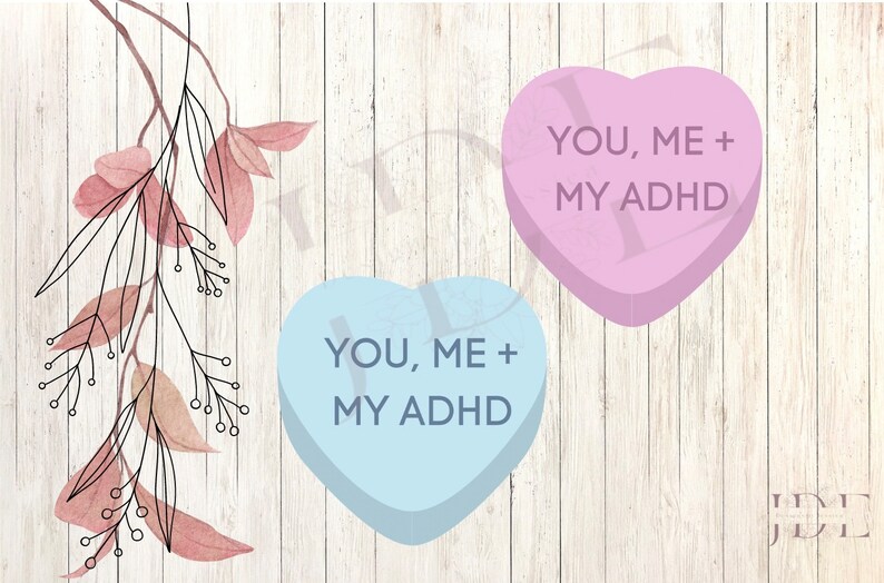 TDAH svg / neurodivergente SVG / conciencia del TDAH / TDAH y yo ...