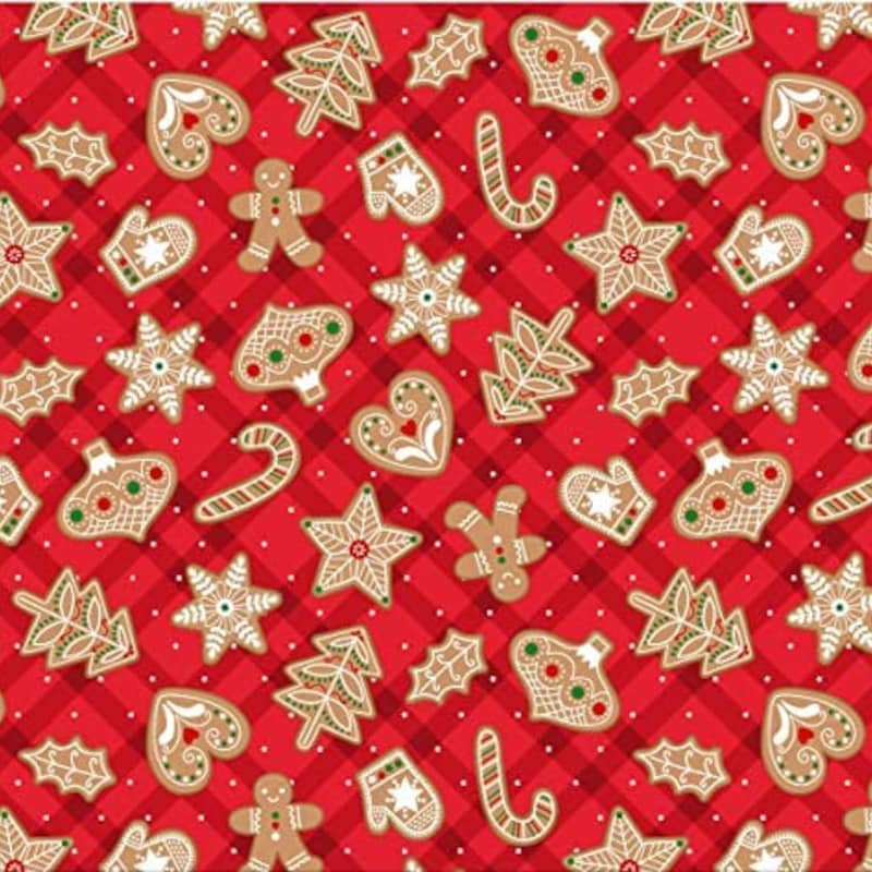 Gingerbread Fabric - Etsy