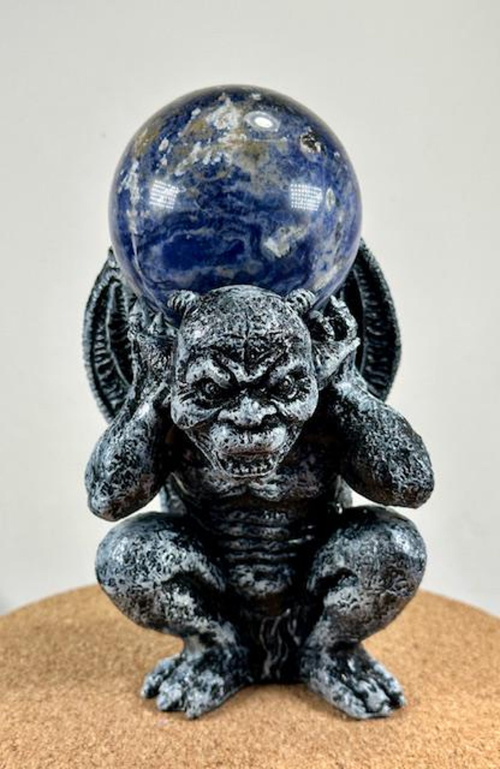 Gargoyle Sphere Holder, Sphere Stand - Etsy