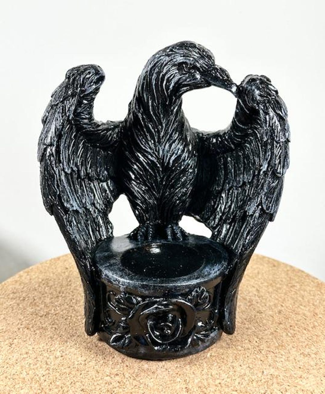 Black Hawk Sphere Holder, Crow, Falcon, Eagle, Sphere Stand - Etsy