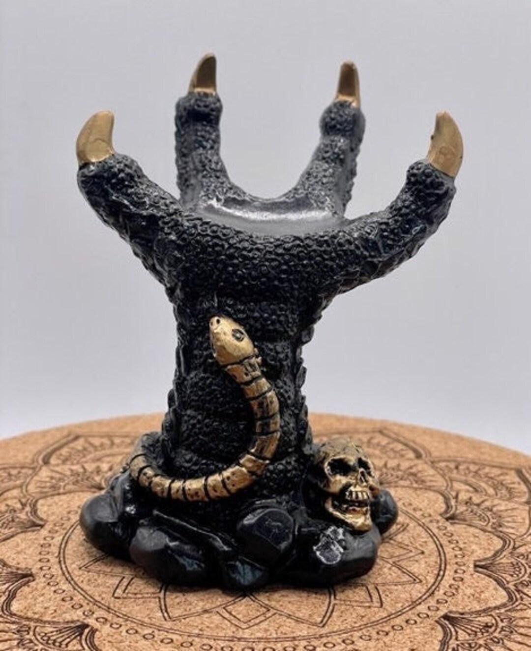 Black or Purple Dragon Claw Sphere Holder you Choose Talon - Etsy