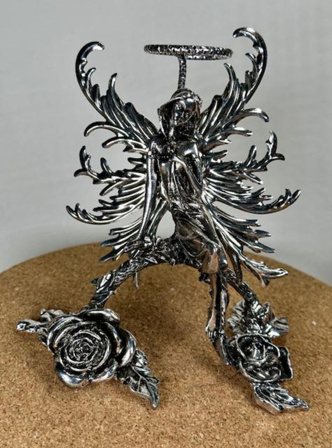Metal Angel Sphere Holder, Sphere Stand, Fantasy - Etsy