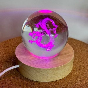 Wood LED Color Changing Light Stands, Multi Color Sphere Light Stands ...