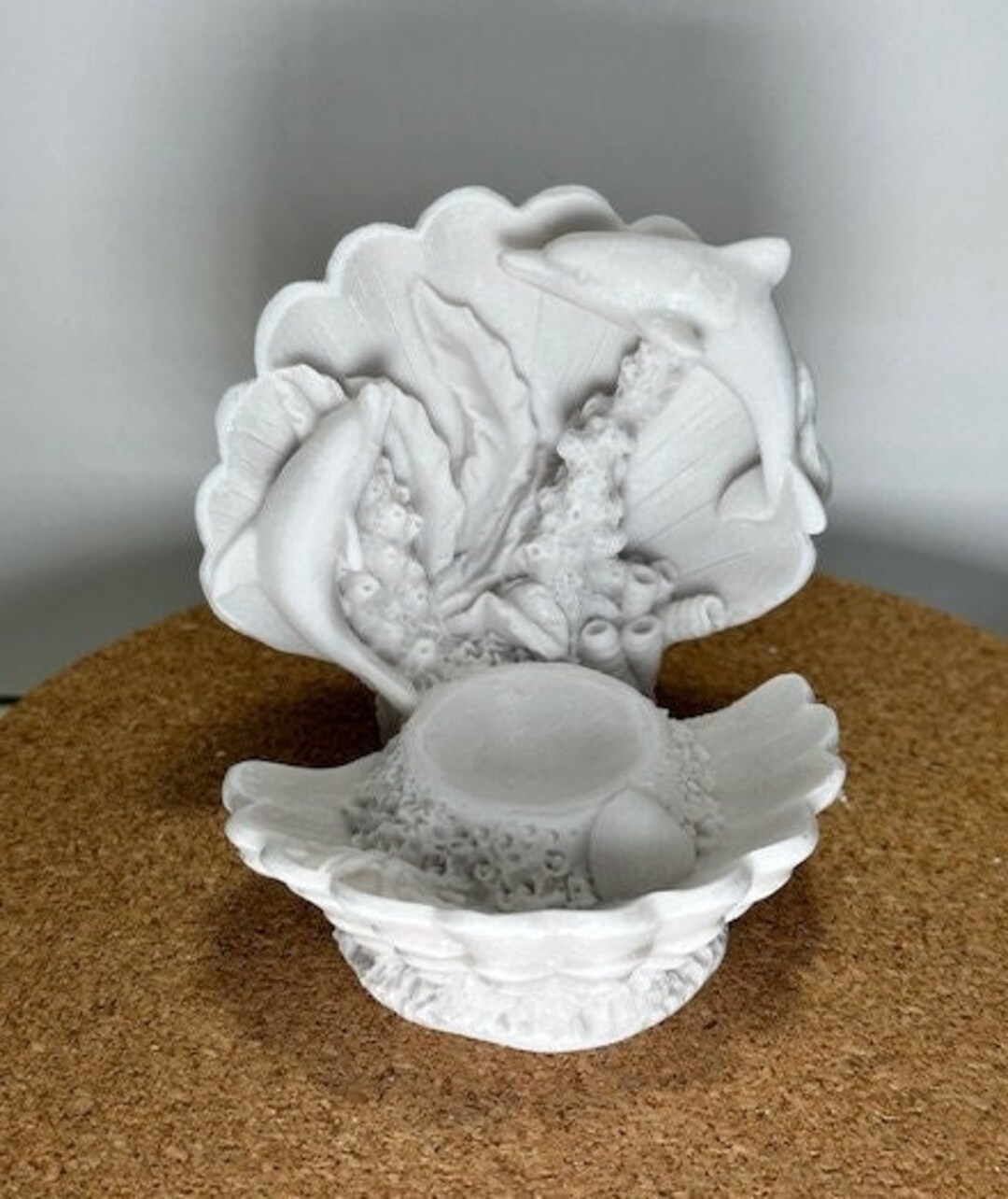 Two Dolphins Sphere Holder, Dolphin Sphere Stand, Marine Life, Marine ...