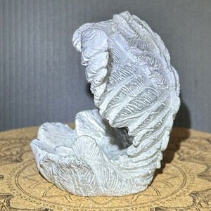 Single Silver Tip Angel Wing Sphere Holder, Angel Sphere Stand - Etsy