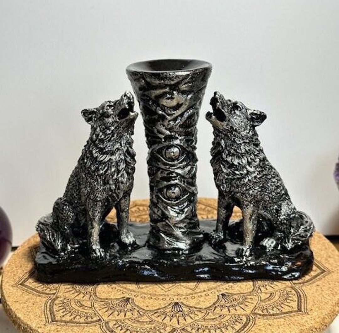Tribal Wolves Sphere Holder Sphere Stand Wolf Pack - Etsy