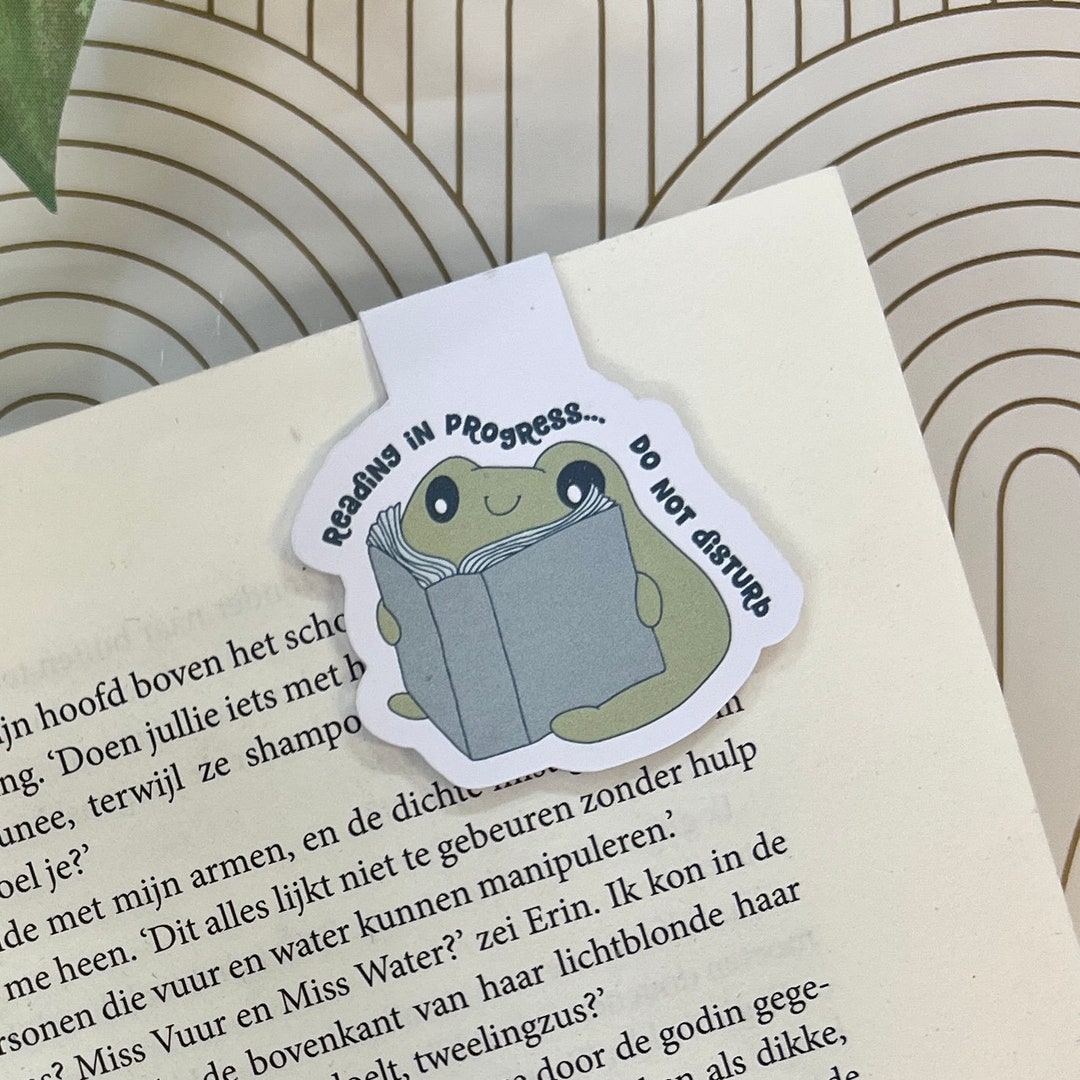Reading in Progress Magnetic Bookmark Book Accessories Page Saver Page ...