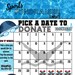 Editable Soccer Calendar Fundraiser Template Clear the Board ...