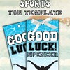 Sports Good Luck Tags Bundle, 25 Files Included of Competition Treat ...