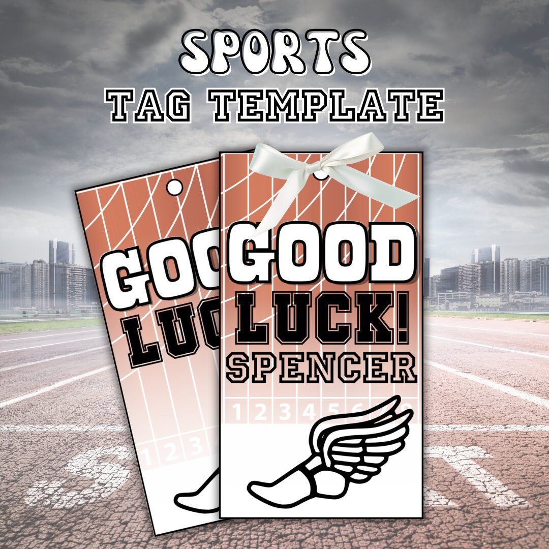 Track and Field Treat Tags, Track Snack Tags, Track Goodie Bag Tags ...