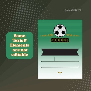 Custom Soccer Fundraiser Flyer, Printable Flyer, Canva Template, School ...