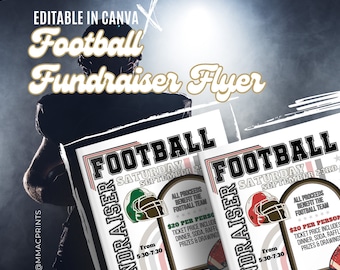 Custom Soccer Fundraiser Flyer, Printable Flyer, Canva Template, School ...