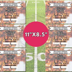 Editable Cheerleading Award Certificates, Award Ceremony Certificates ...