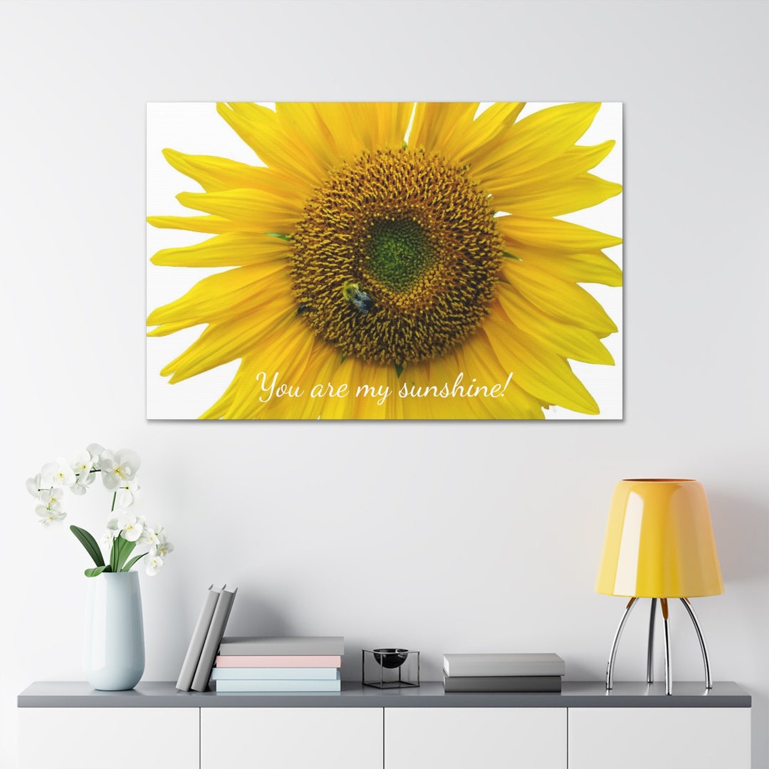 You Are My Sunshine Wall Art Canvas 7 Sizes extra Large - Etsy