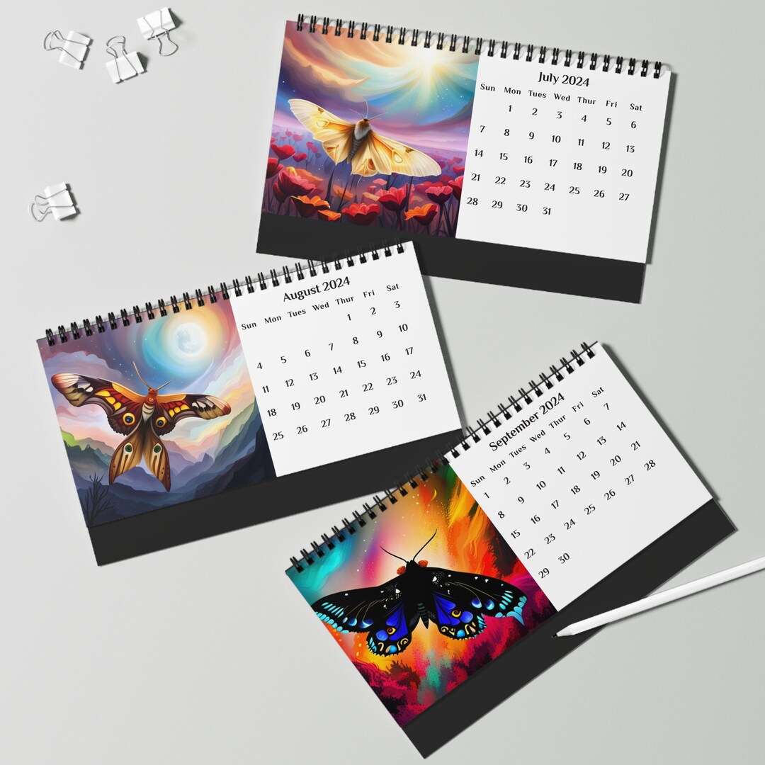 Kitchen Calendar 2024 Flip Calendar Desk Calendar - Etsy