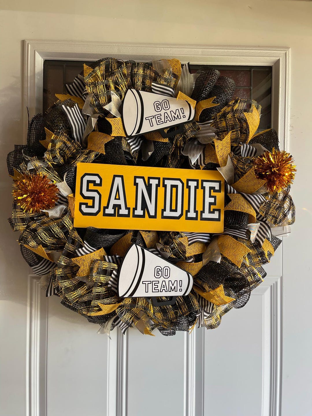 Sandie Cheer Wreath - 22" With Storage Bag - Etsy