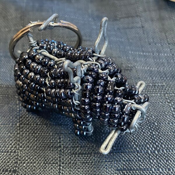 Beaded Keyring - Etsy