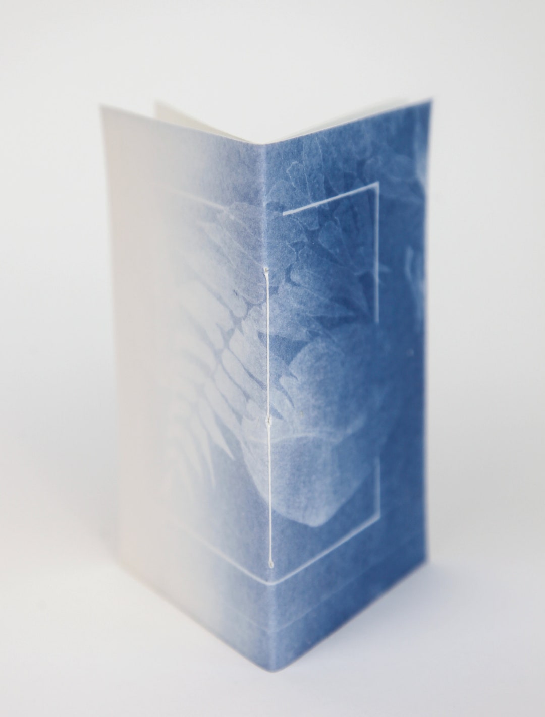 Mini Cyanotype Journal, Pocket Sized Notebook, Pamphlet Book - Etsy