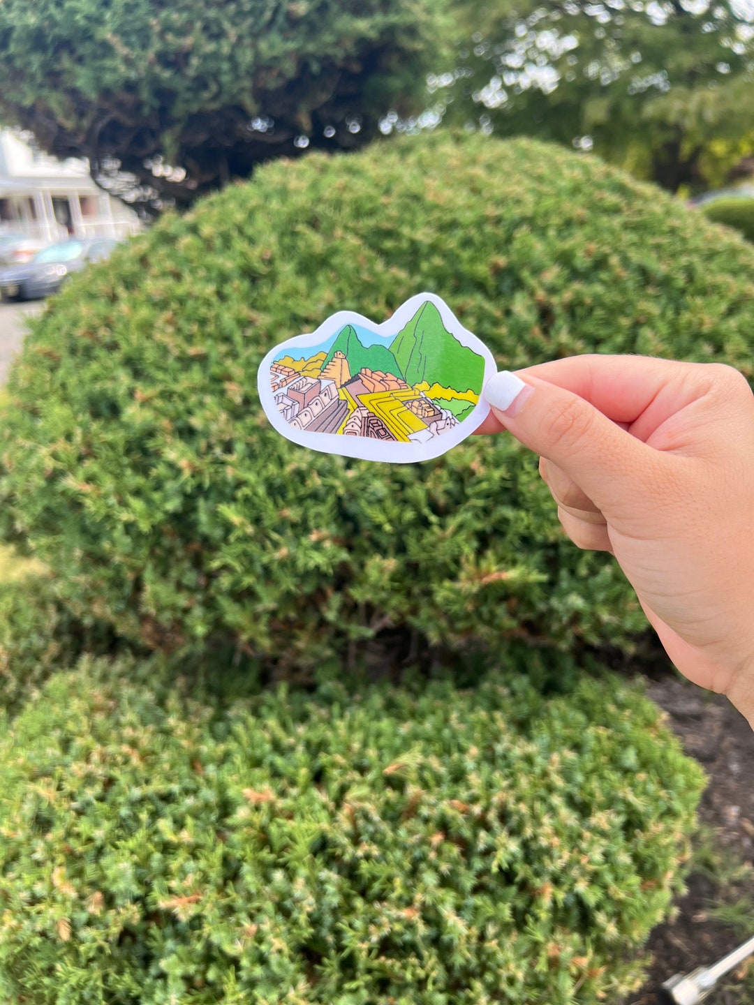 Machu Picchu Sticker - Etsy