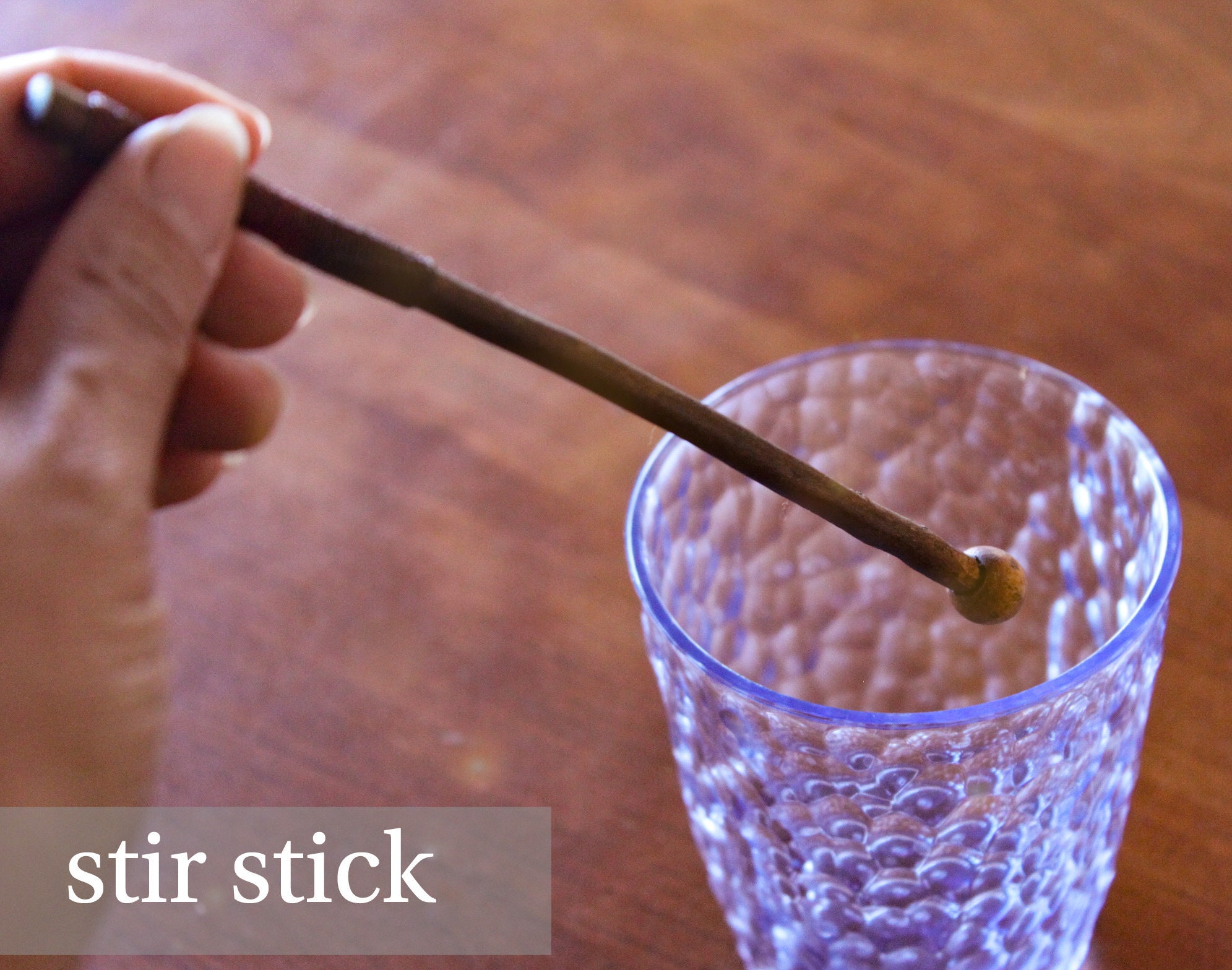 Mulberry Stir Stick - Wooden Stick - Japanese Stirring Stick - Wood ...